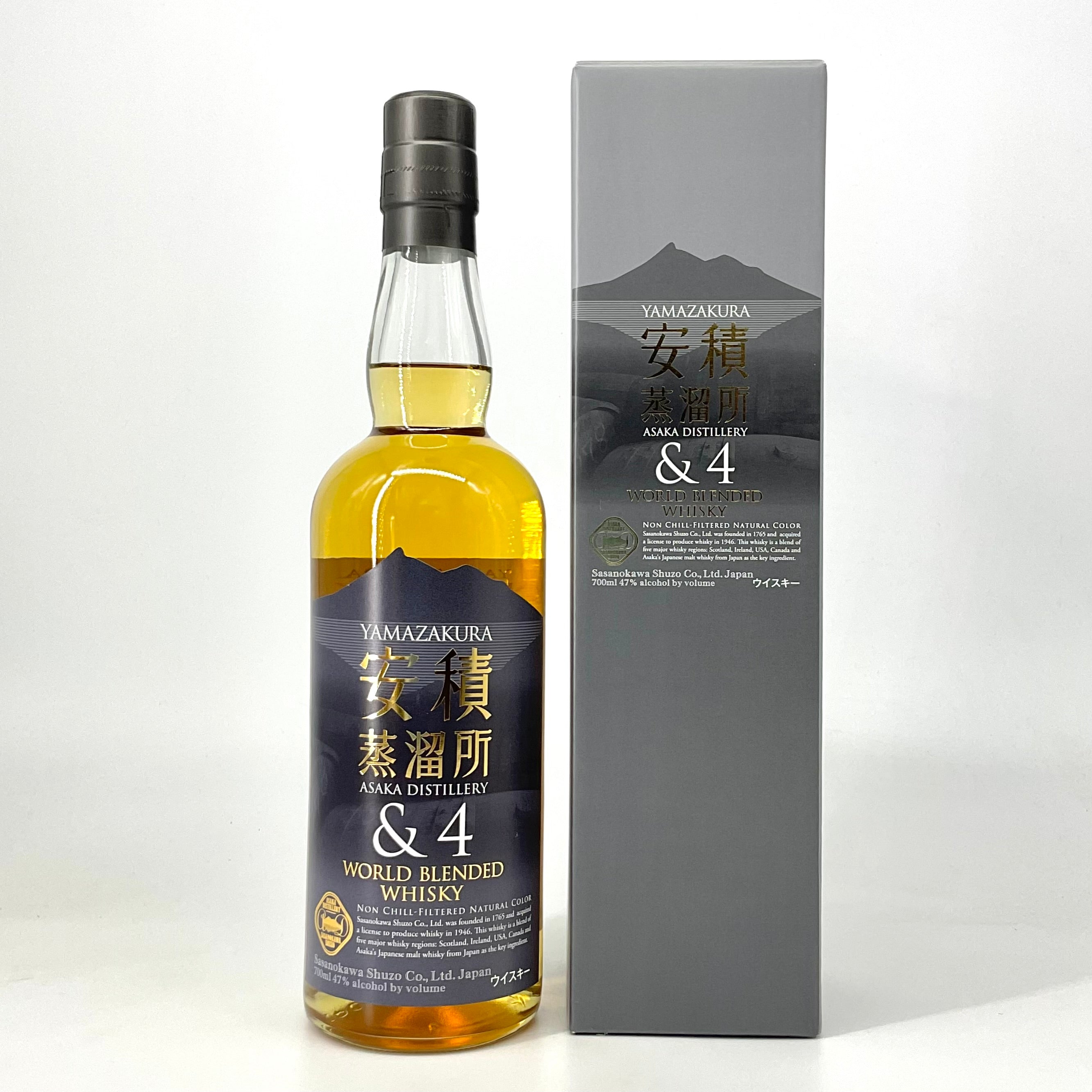 〈数量限定品〉安積蒸溜所 ワールドブレンデッドウイスキー ＆4 700ml – STAR FIELD
